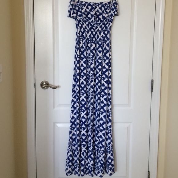 MAHI GOLD | Dresses | Mahi Gold Strapless Maxi Dress | Poshmark